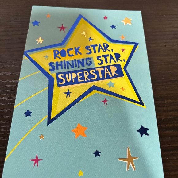 Office | Rock Star Support Greeting Card | Poshmark
